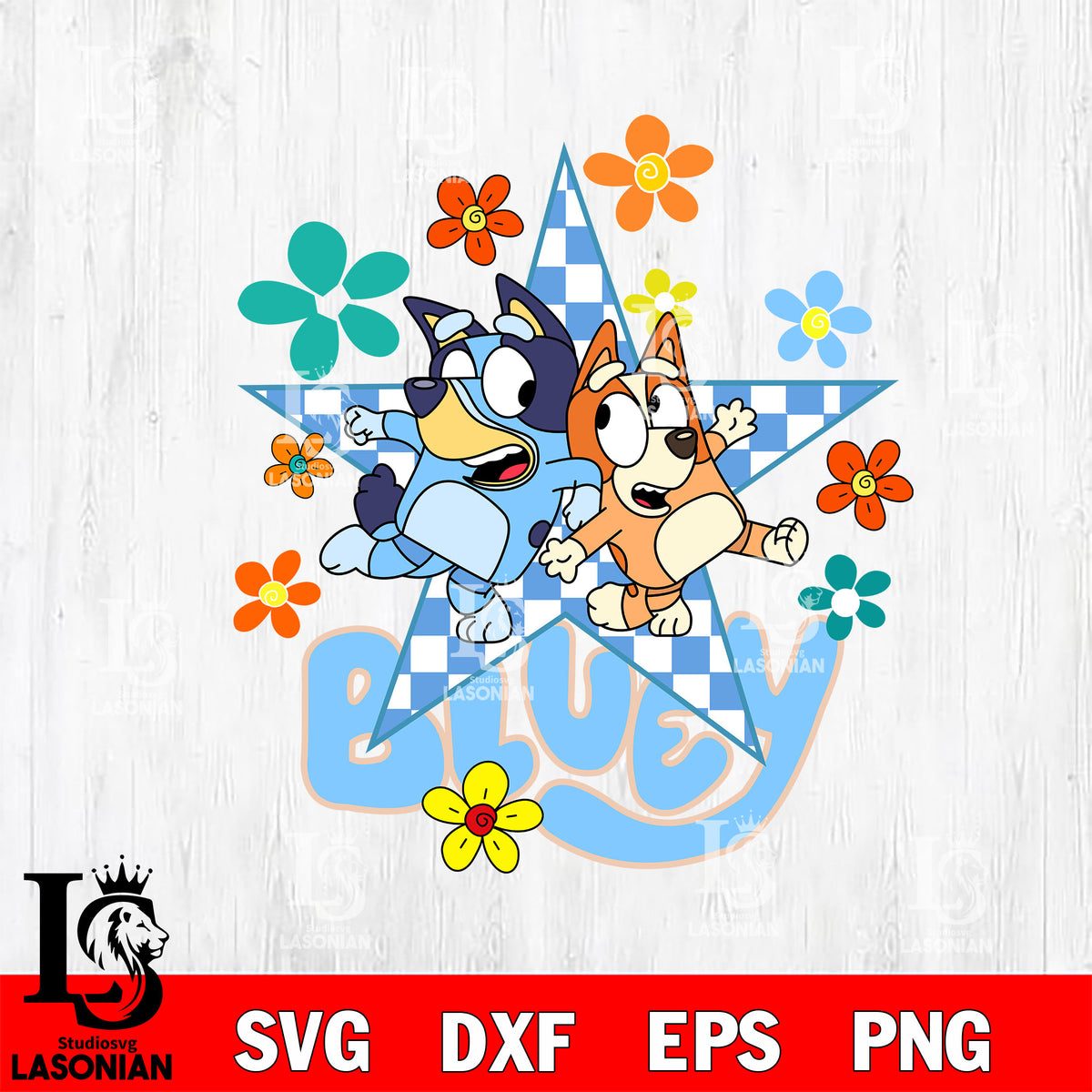 Cute Spring Bluey – lasoniansvg