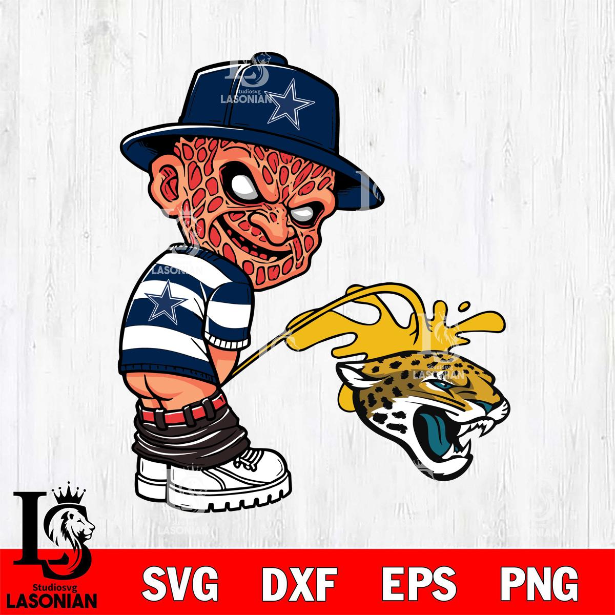 Dallas Cowboys Freddy Krueger Piss On Washington Commanders – lasoniansvg