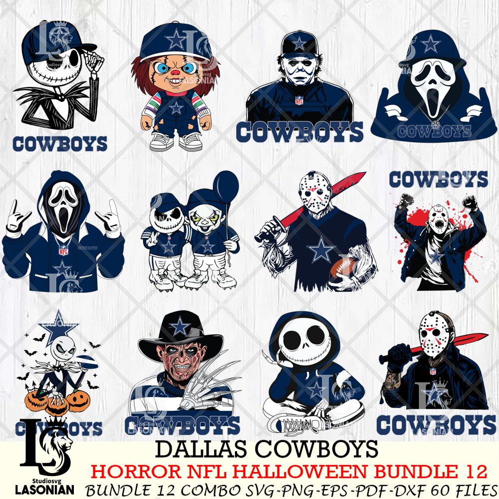 Dallas Cowboys Halloween Bundle 12 SVG – lasoniansvg