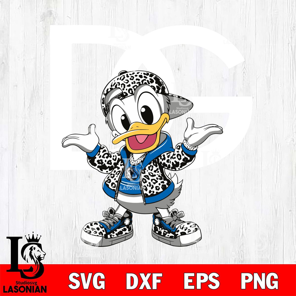 Dallas Mavericks Dolce And Gabbana Donald Duck Disney – lasoniansvg