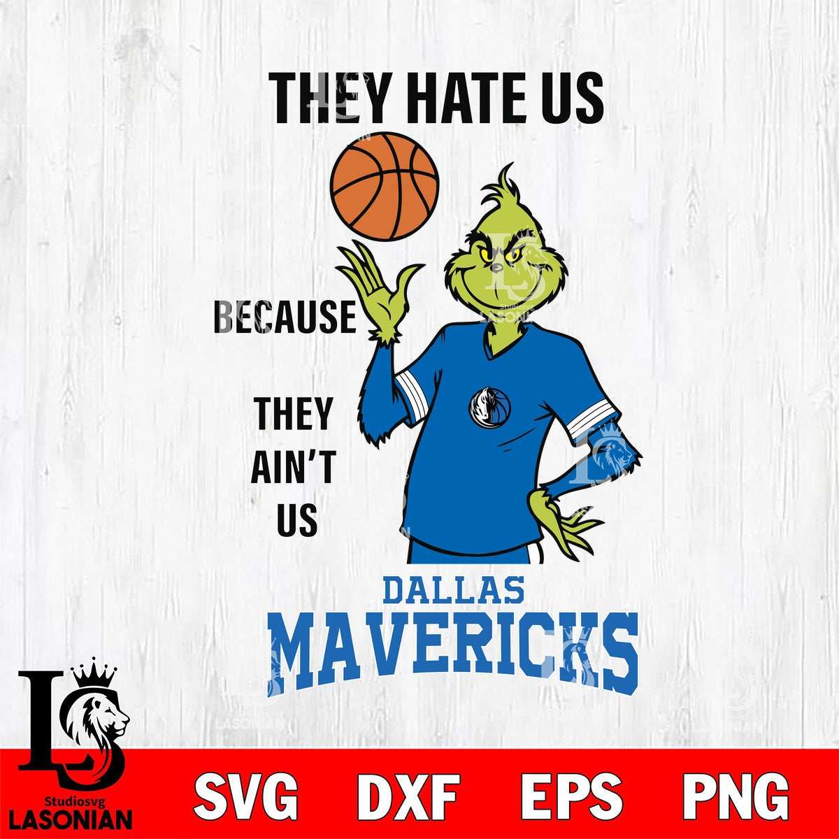 Dallas Mavericks Grinch They Hate Us... Aint Us Play Basketball ...