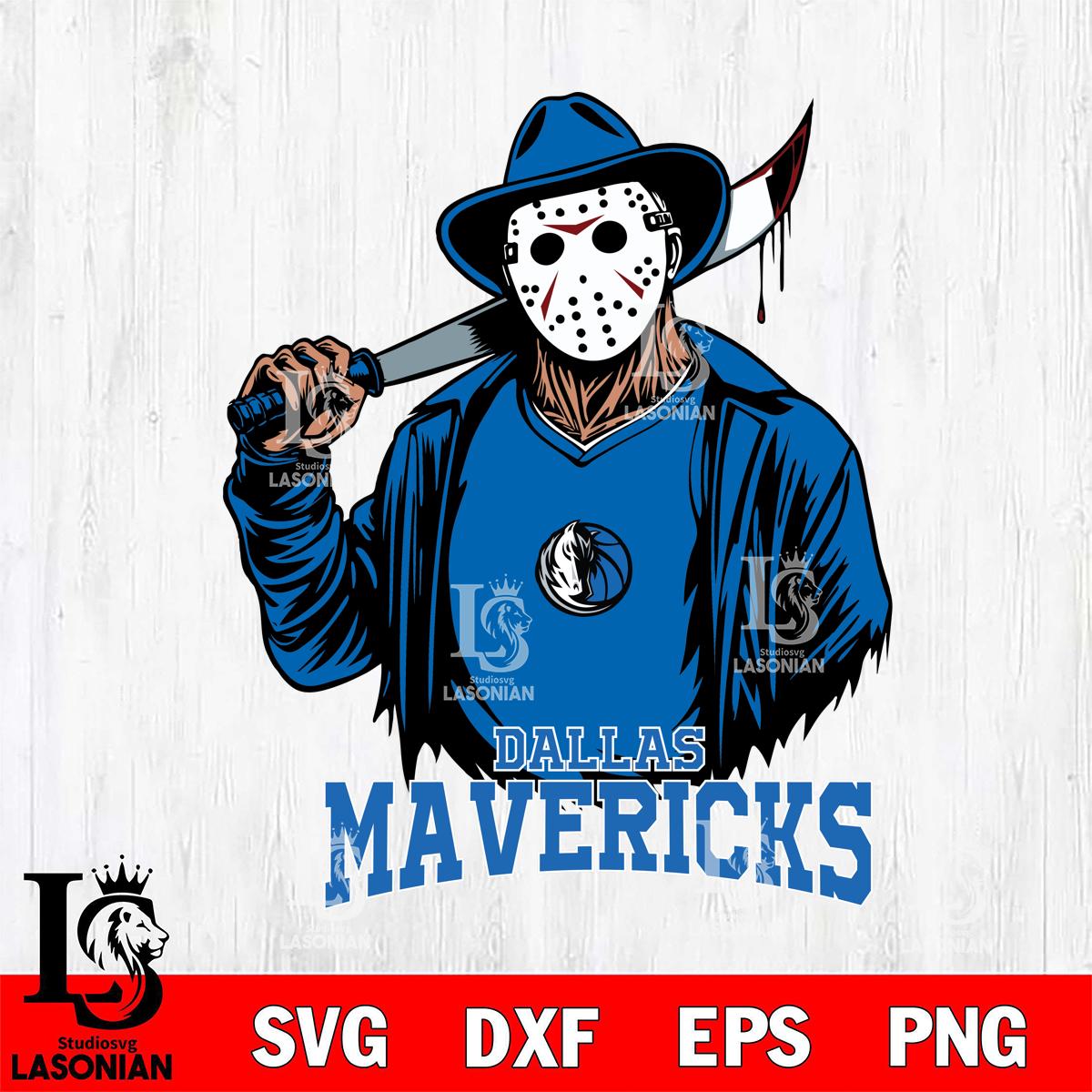 Dallas Mavericks Jason Voorhees Horror 13 – lasoniansvg