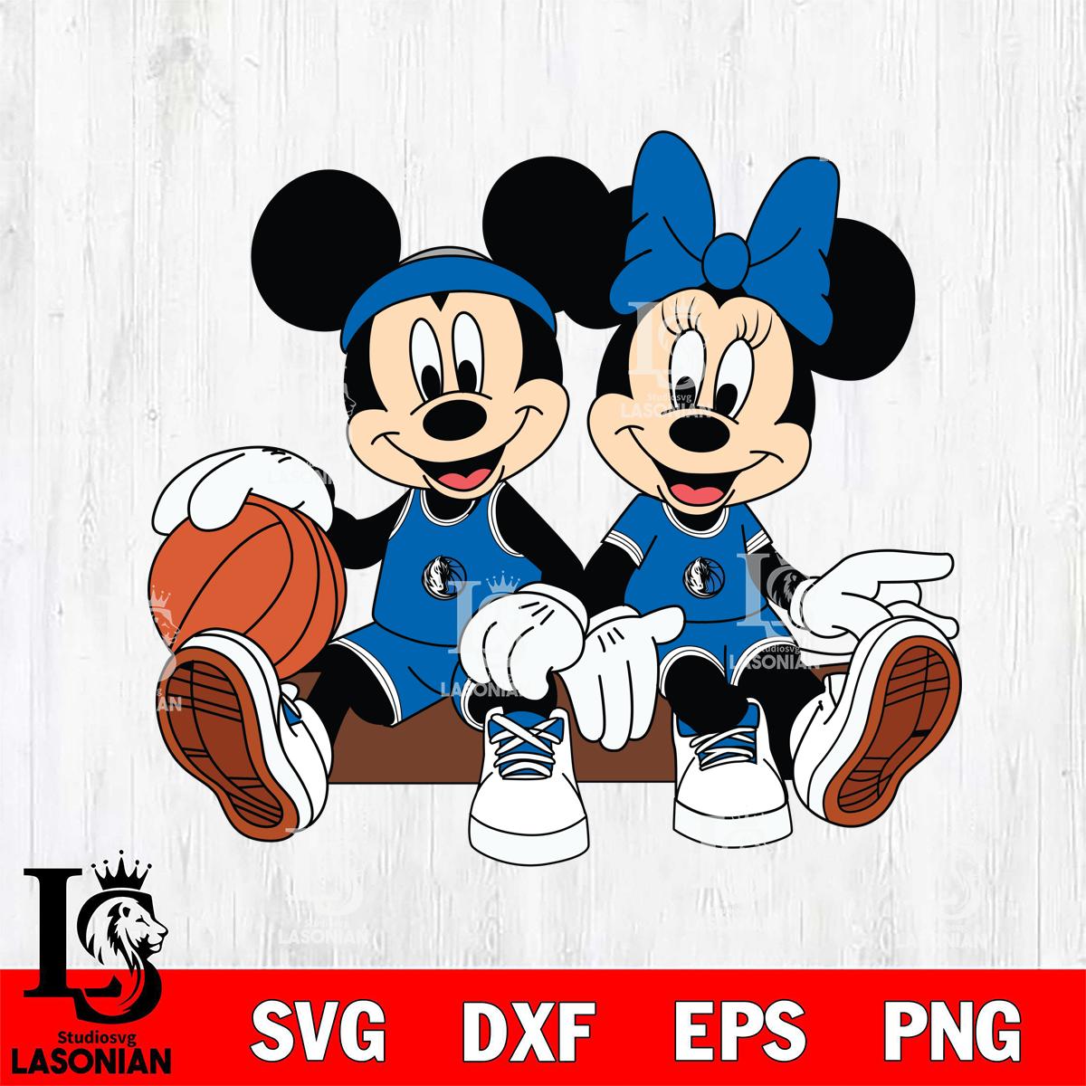 Dallas Mavericks Mickey Minne 2 Nba – lasoniansvg