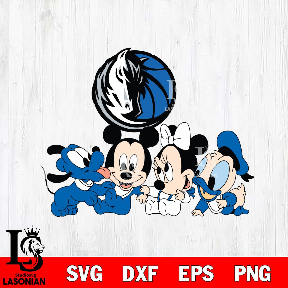 Dallas Mavericks Mickey Minne 5 Nba – lasoniansvg