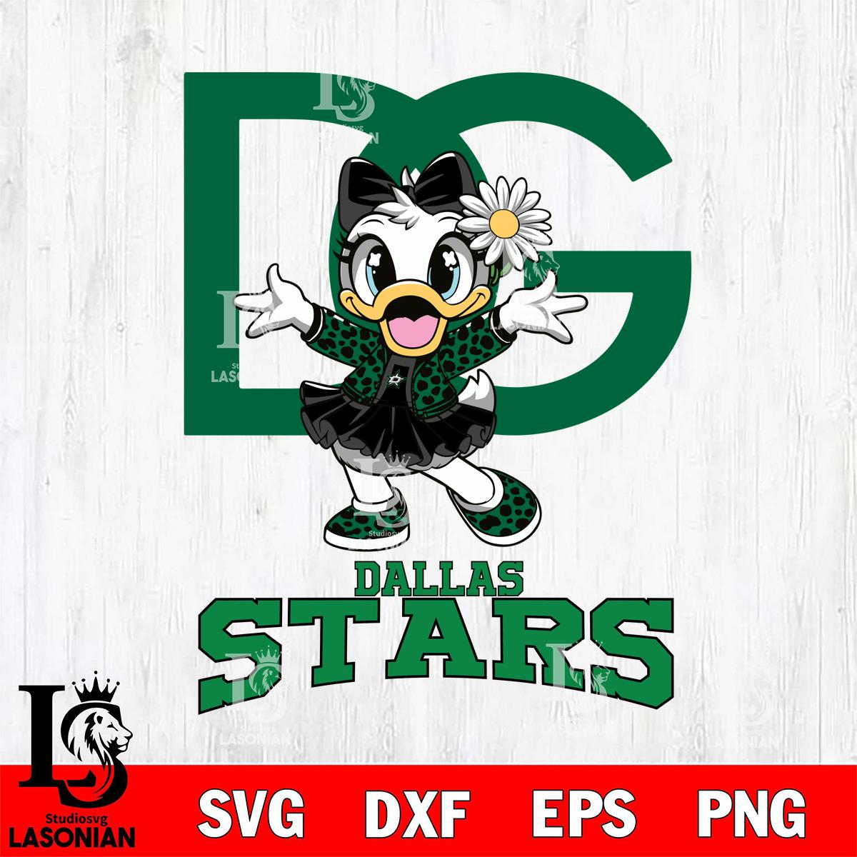 Dallas Stars Dolce And Gabbana Daisy Duck Disney – lasoniansvg