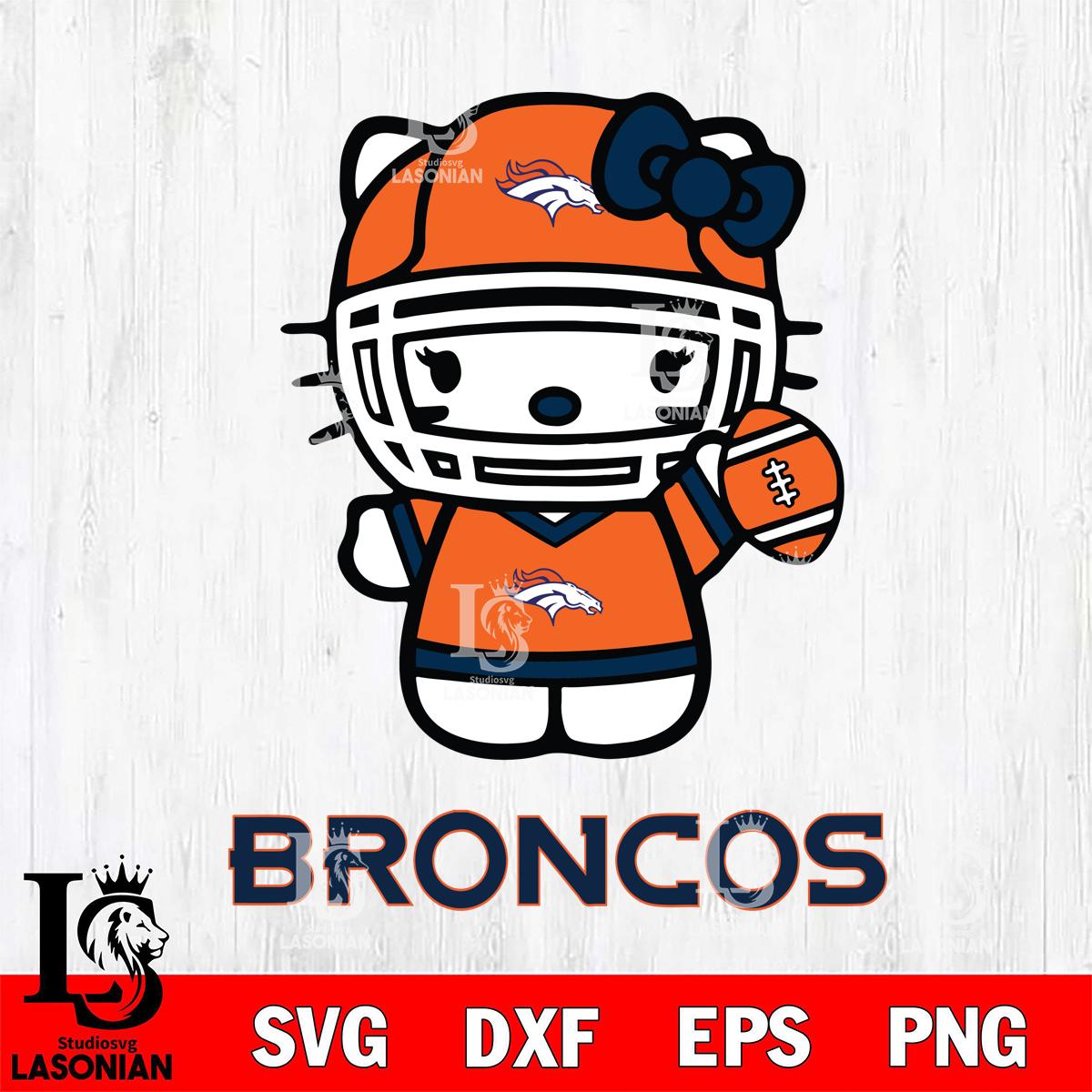 Denver Broncos Hello Kitty Nfl 1 – lasoniansvg