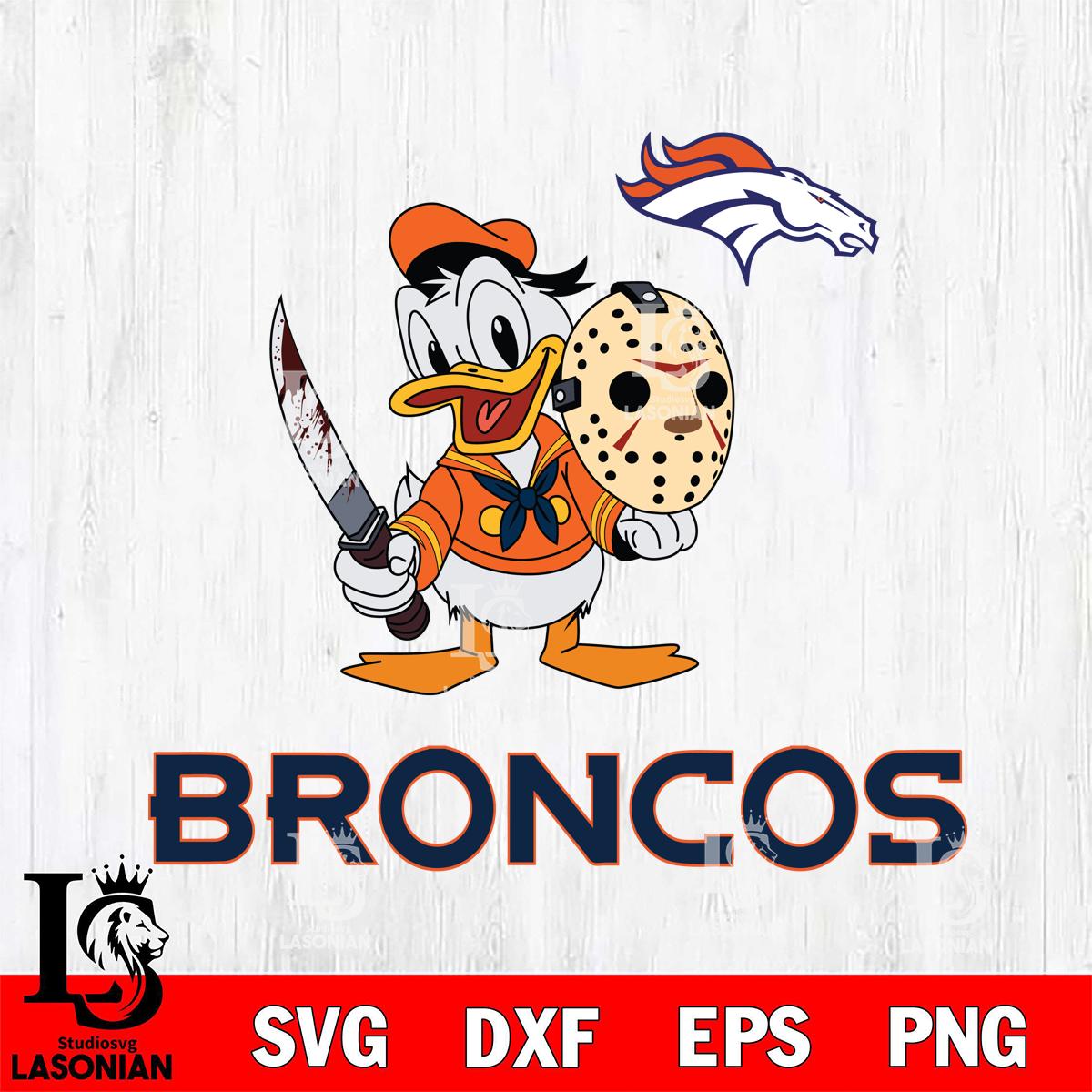 Denver Broncos Jason Voorhees 12 – lasoniansvg
