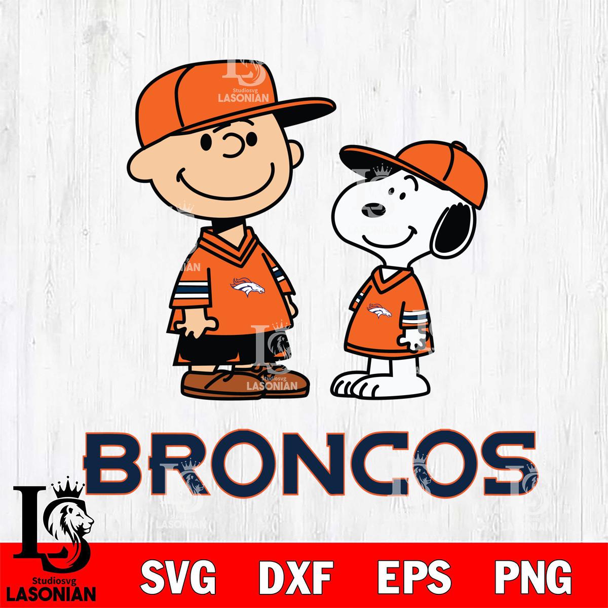 Denver Broncos Peanuts Snoopy Football – lasoniansvg