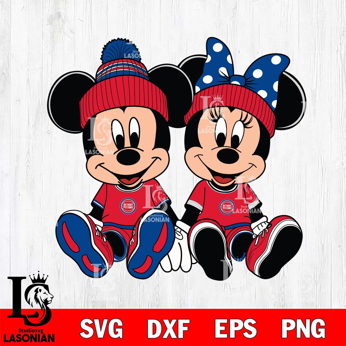 Detroit Pistons Mickey Minne 3 Nba – lasoniansvg