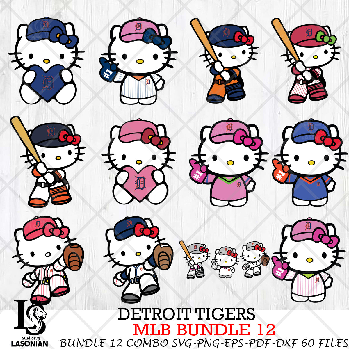 Detroit Tigers MLB Bundle 12 – lasoniansvg