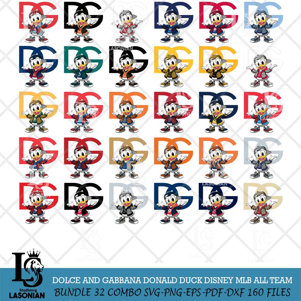 Dolce And Gabbana Donald Duck Disney MLB – lasoniansvg