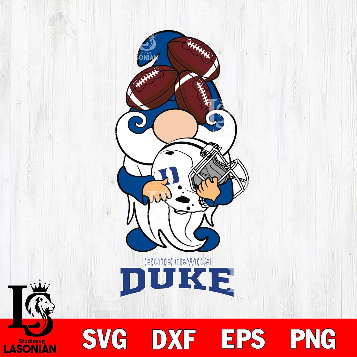 Duke Blue Devils Gnomes Helmet – lasoniansvg