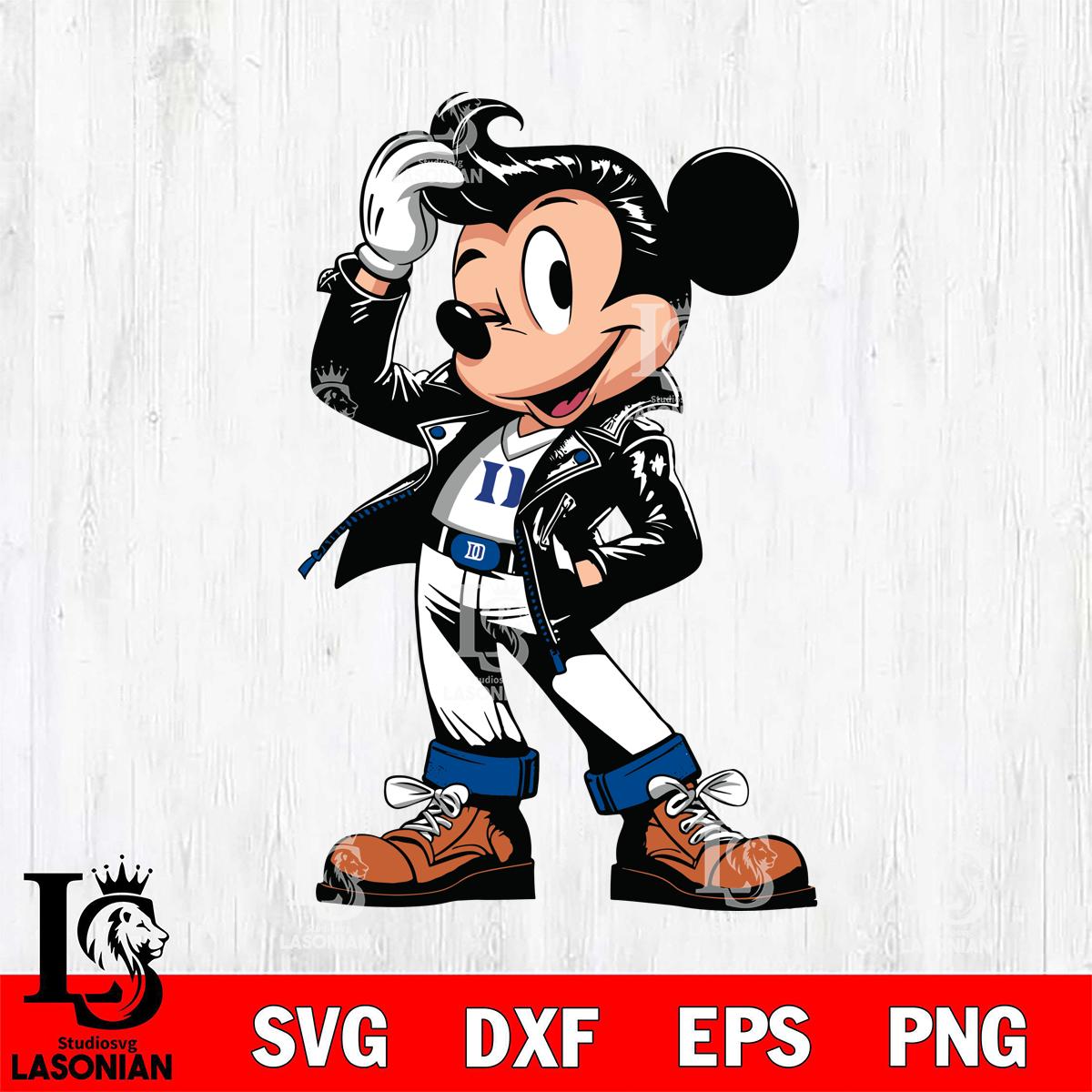 Duke Blue Devils Handsome Mickey Mouse – lasoniansvg
