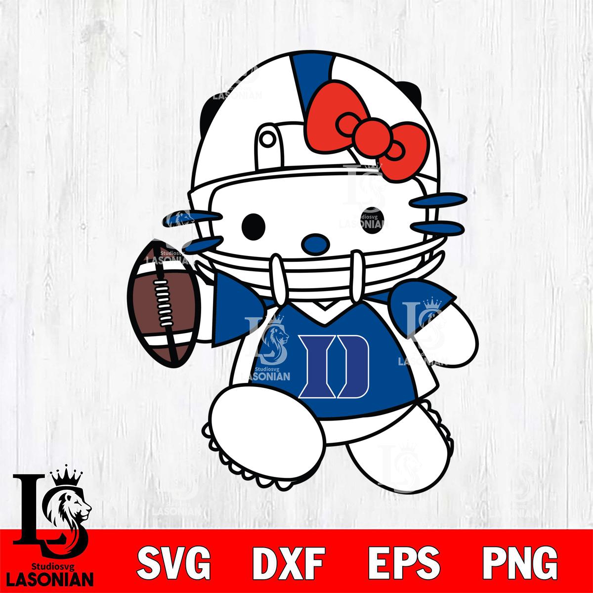 Duke Blue Devils Hello Kitty sport 11 – lasoniansvg