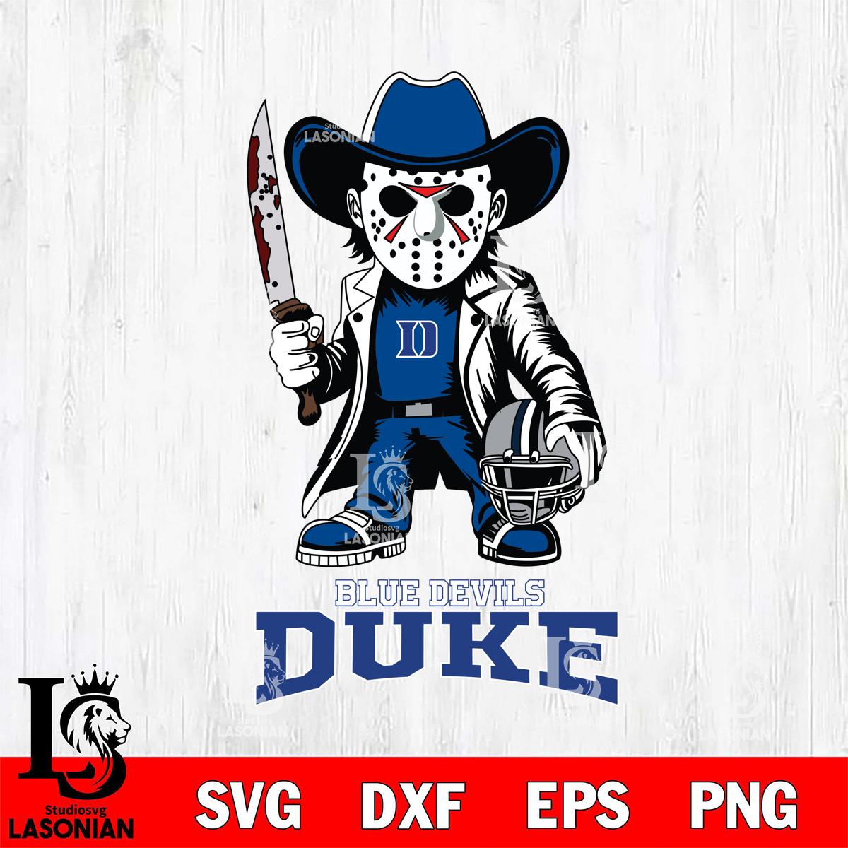 Duke Blue Devils Jason Voorhees 3 – lasoniansvg
