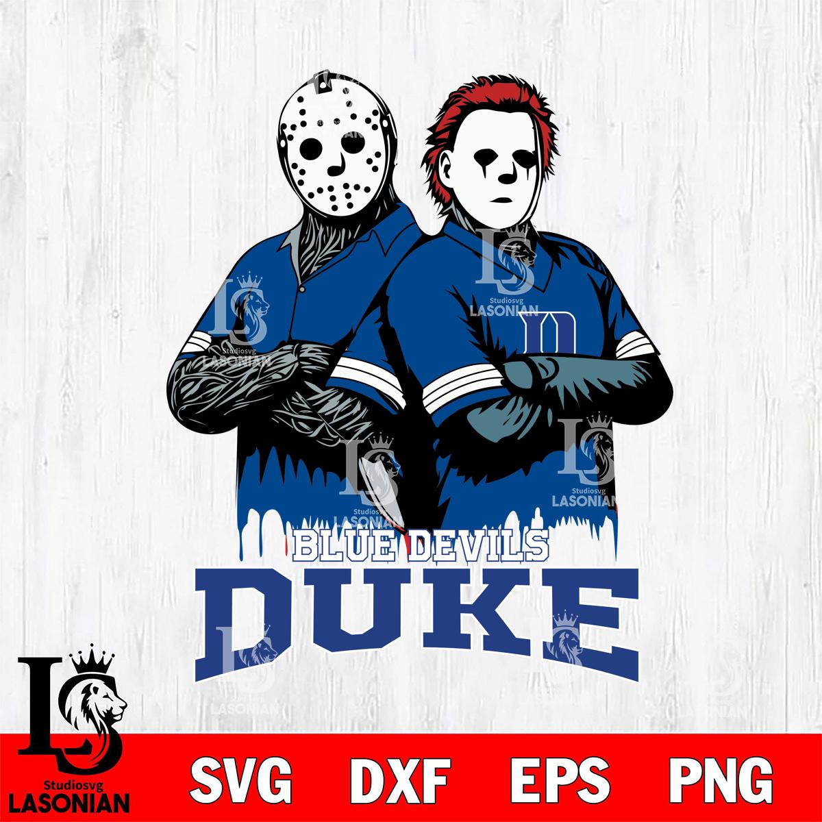 Duke Blue Devils Jason Voorhees 8 – lasoniansvg