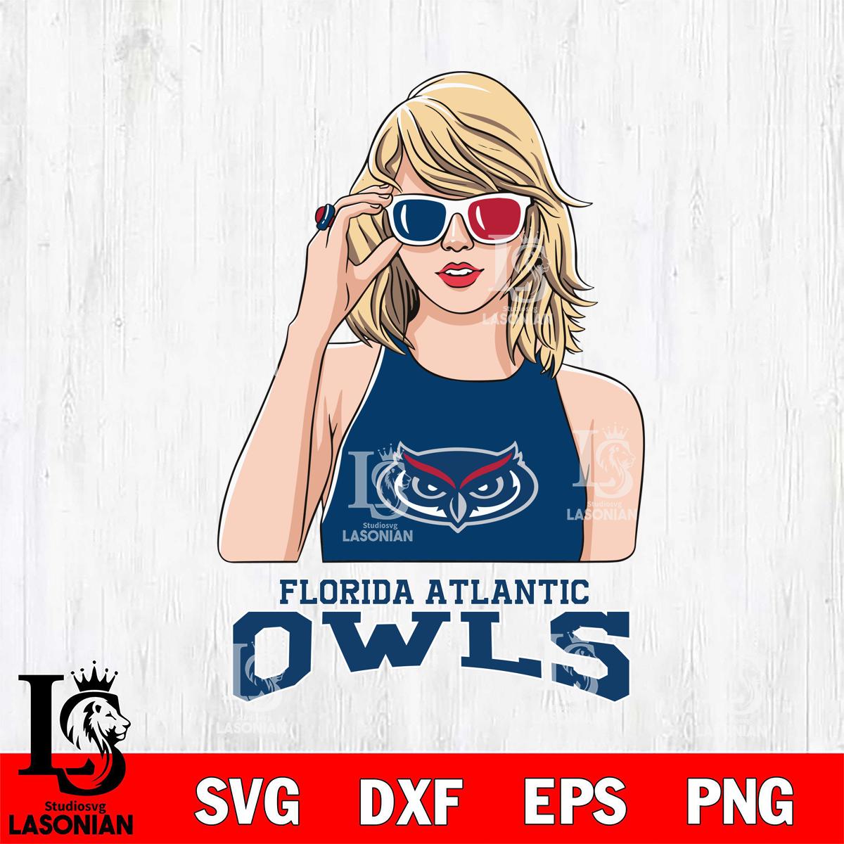 Florida Atlantic Owls And Taylor Swift Fan – lasoniansvg
