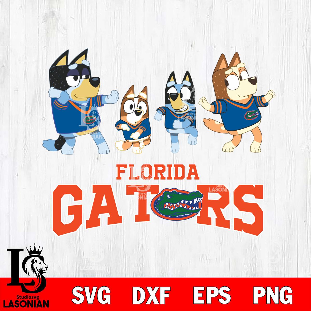 Florida Gators Bluey Dance Mode Squats – lasoniansvg