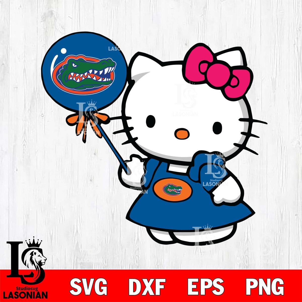 Florida Gators Cute Hello Kitty 2 – lasoniansvg