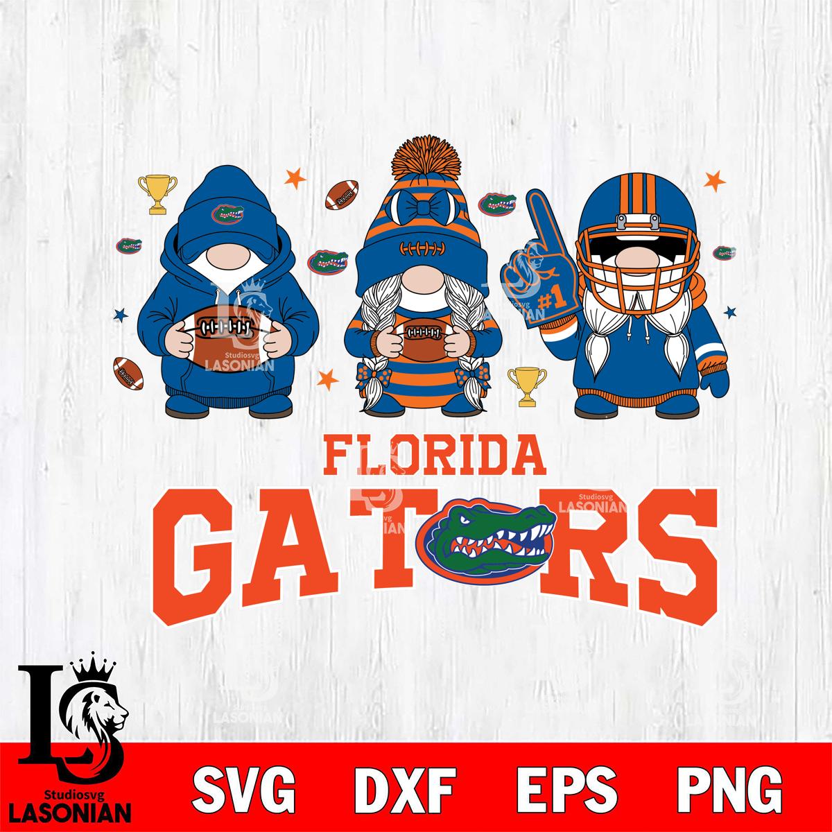 Florida Gators Gnome #1 Football – lasoniansvg