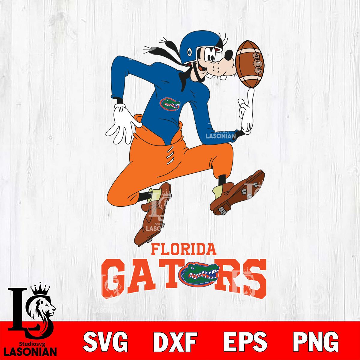 Florida Gators Goofy Circus Football – lasoniansvg