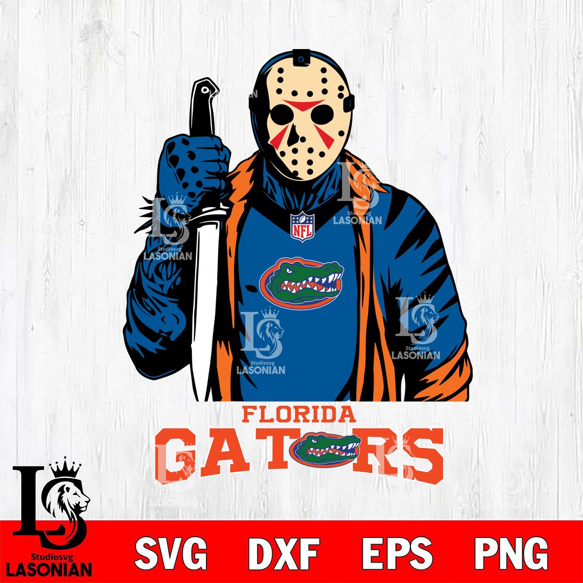 Florida Gators Jason Voorhees Horror 3 – lasoniansvg