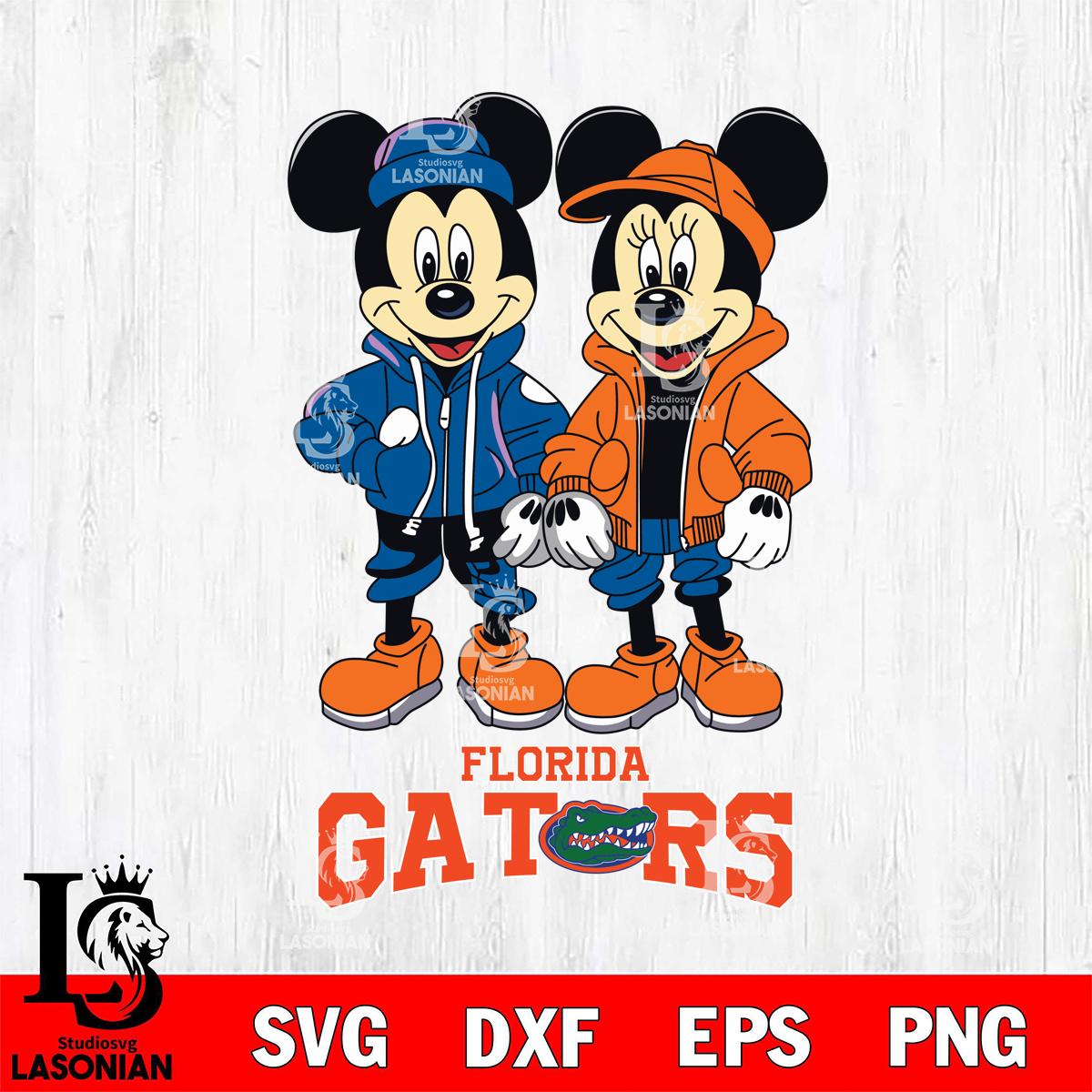 Florida Gators Mickey Minnie Mouse Football – lasoniansvg