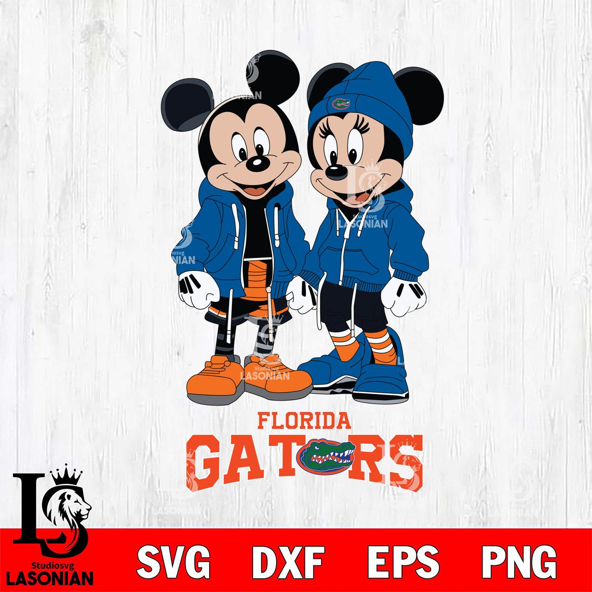 Florida Gators Mickey Minnie Mouse Rugby – lasoniansvg