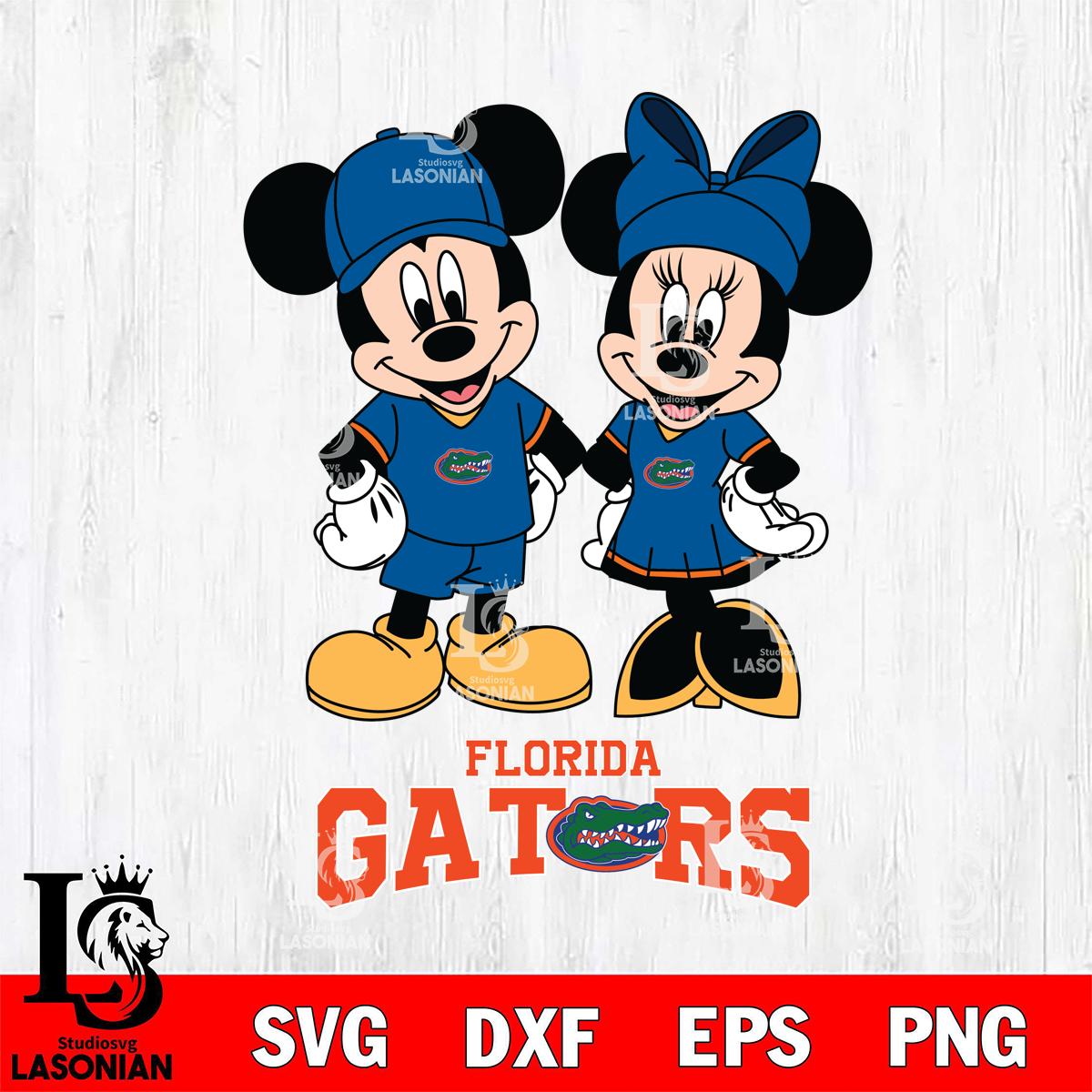 Florida Gators Mickey Minnie Rugby – lasoniansvg