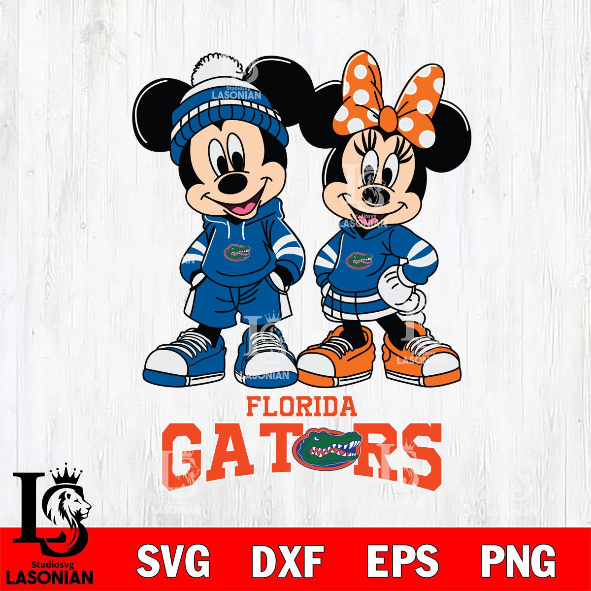 Florida Gators Mickey Minnie Rugby Hoodie – lasoniansvg