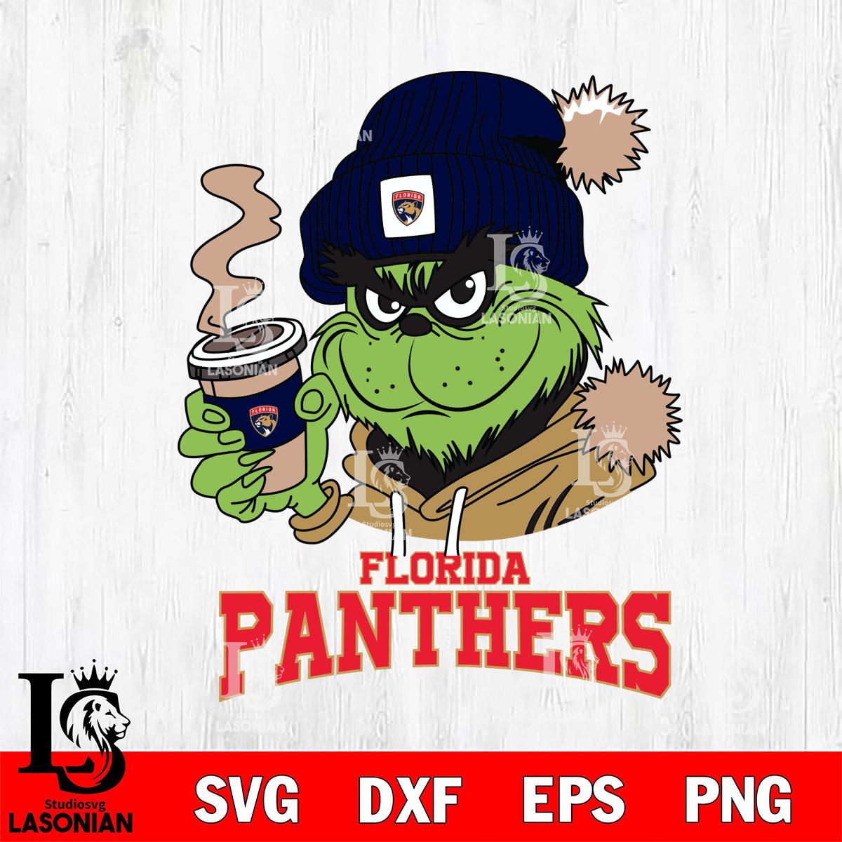 Florida Panthers Grinch Cofffe Hoodie – lasoniansvg