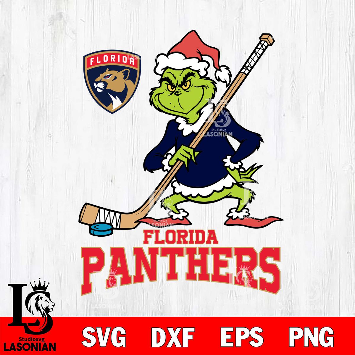 Florida Panthers Grinch Hockey Sport – lasoniansvg