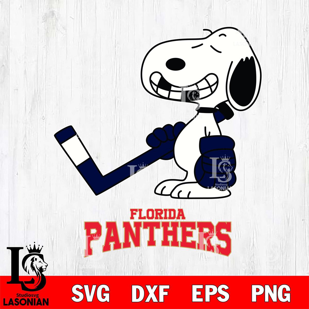 Florida Panthers Snoopy Hockey Sport – lasoniansvg