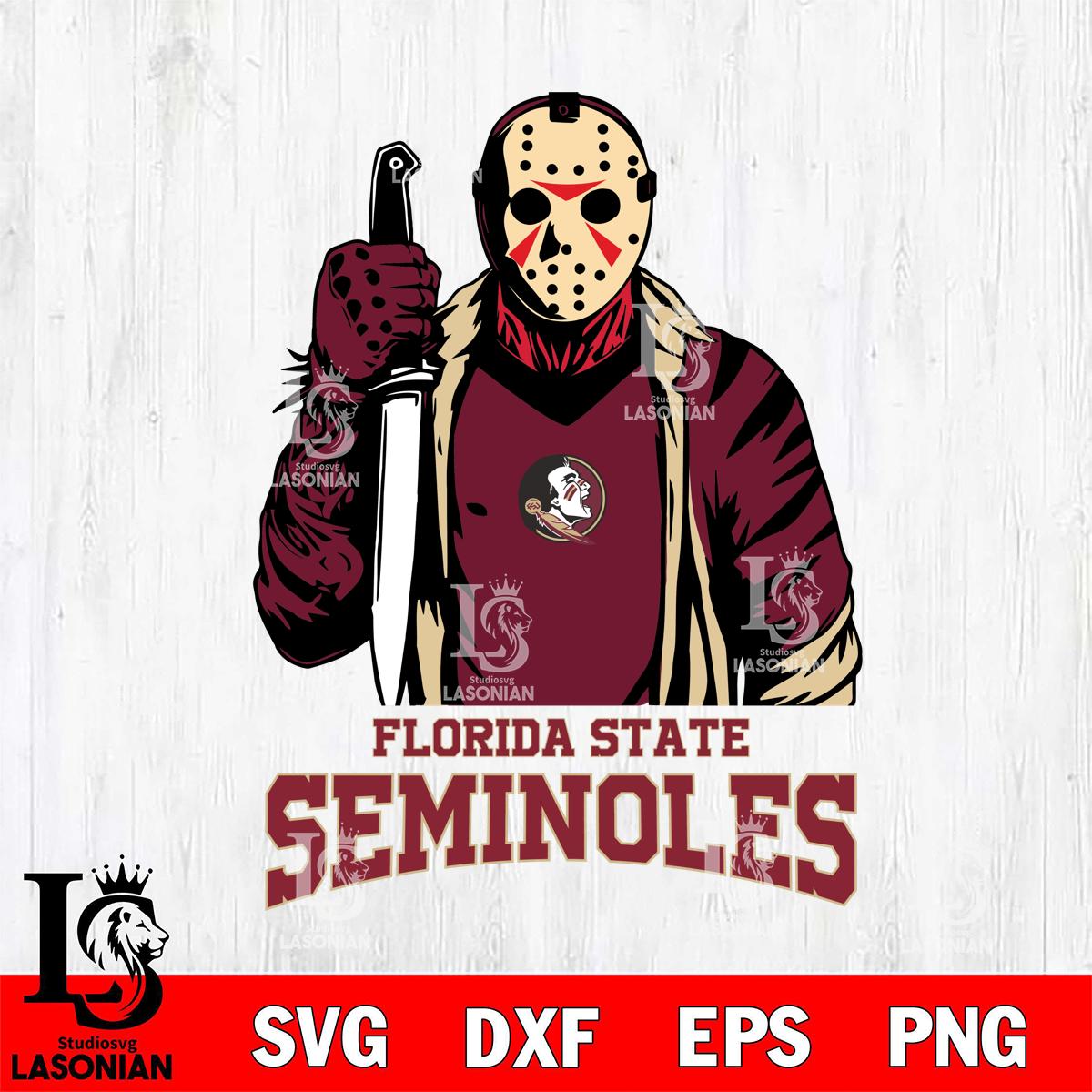 Florida State Seminoles Jason Voorhees 6 – lasoniansvg