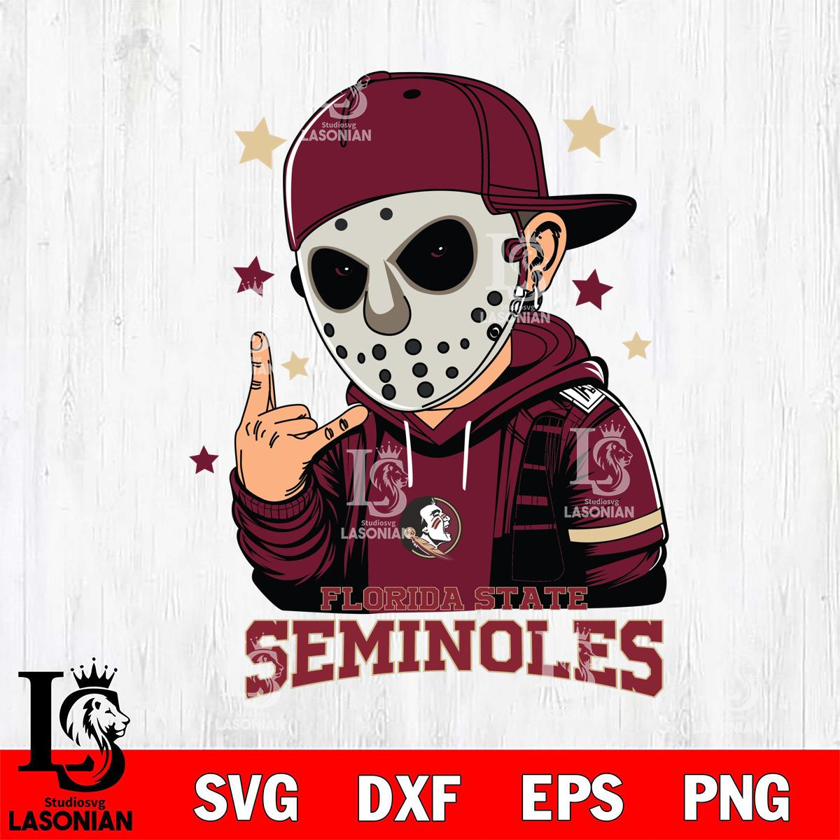 Florida State Seminoles Jason Voorhees Horror 9 – lasoniansvg