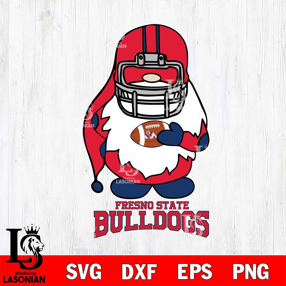 Fresno State Bulldogs Gnomes Christmas – lasoniansvg