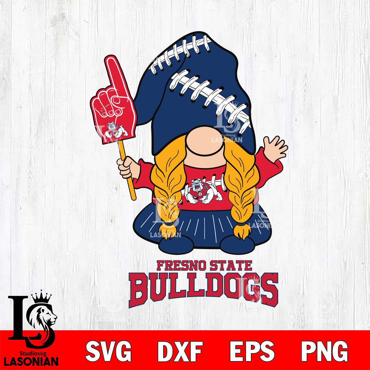 Fresno State Bulldogs Gnomes Fan – lasoniansvg