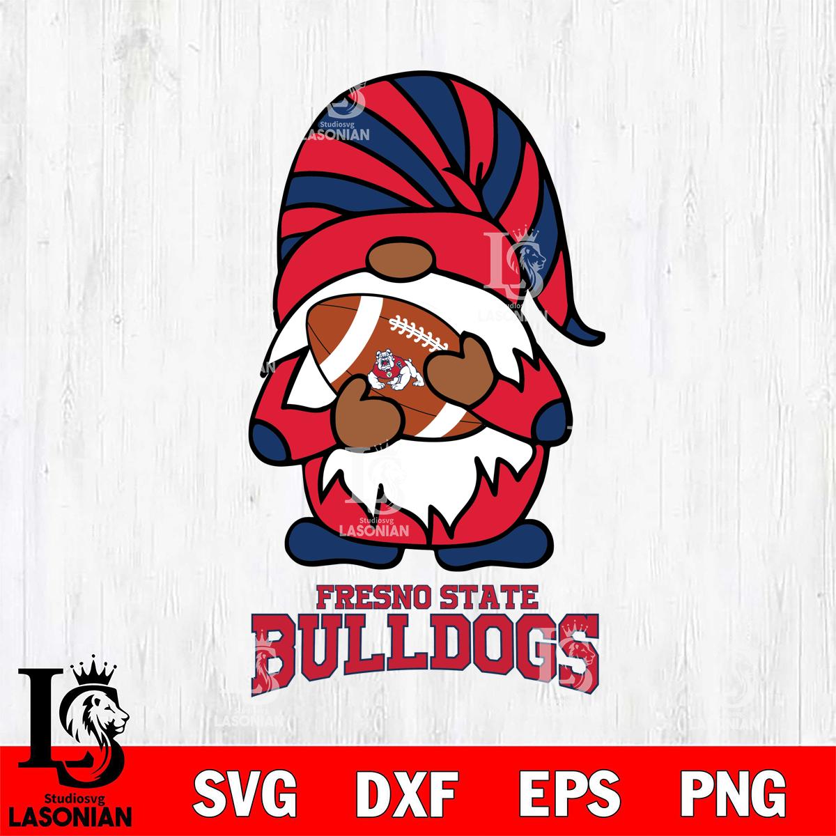 Fresno State Bulldogs Gnomes Football – lasoniansvg