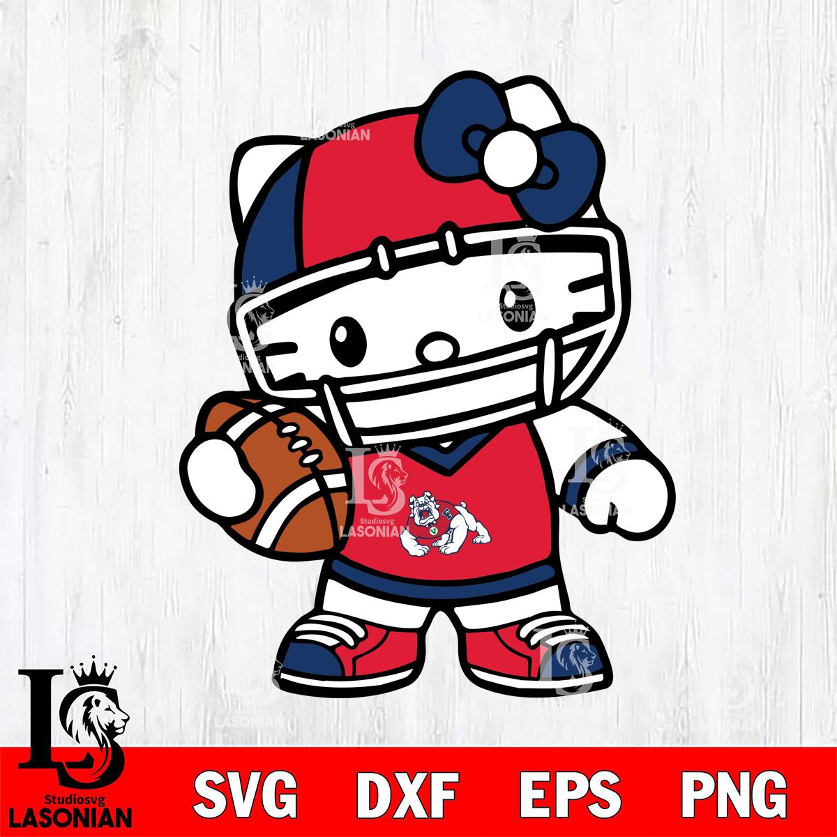 Fresno State Bulldogs Hello Kitty sport 2 – lasoniansvg