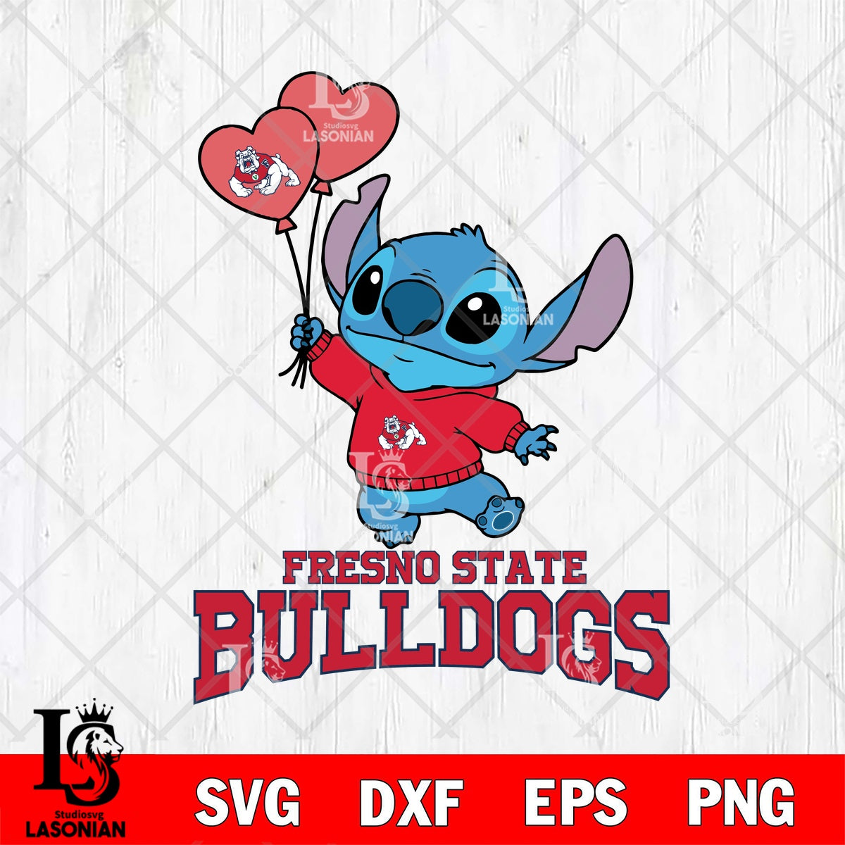 Fresno State Bulldogs Stitch sweater File cut , Football Criucut ...