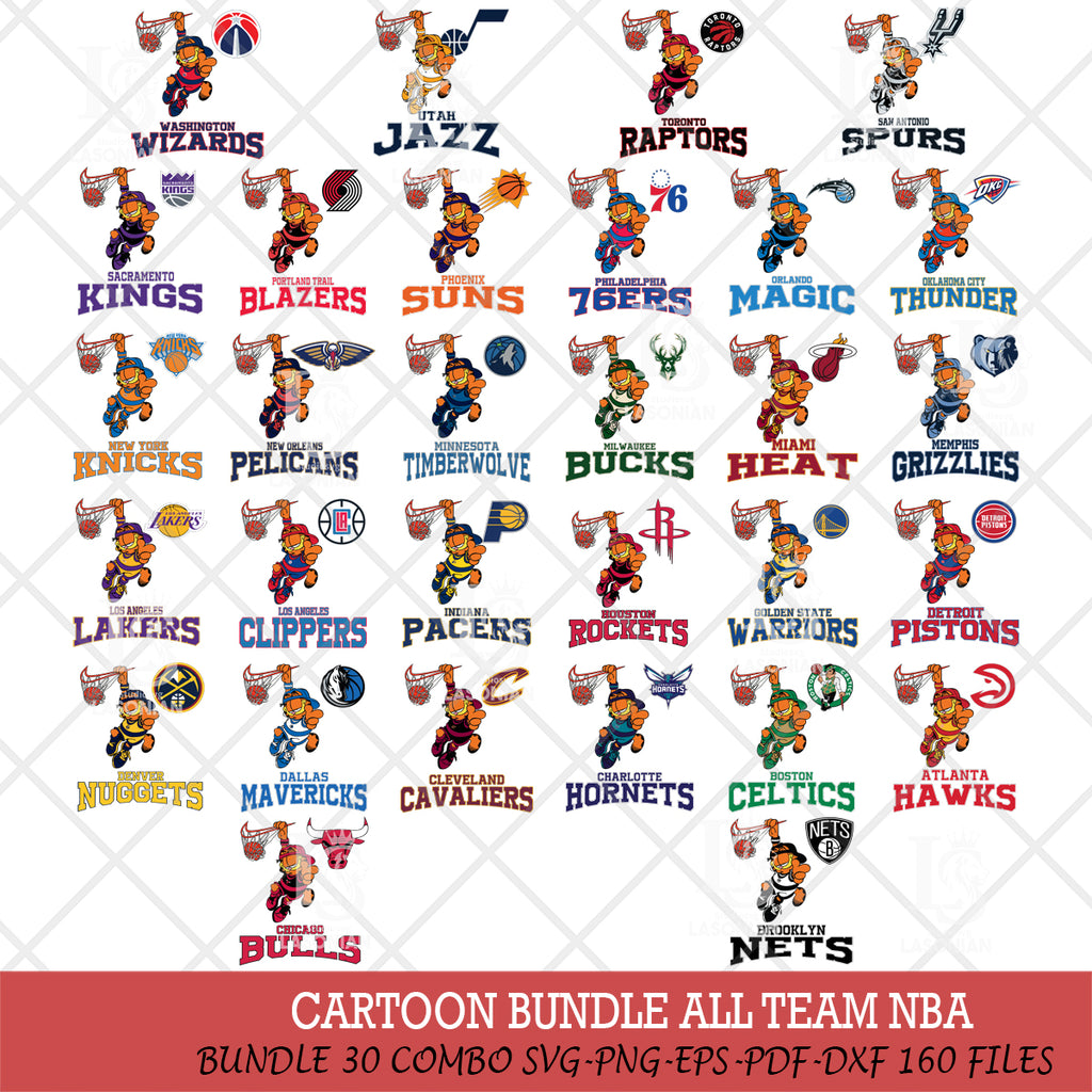 Garfield NBA ALL TEAM – lasoniansvg