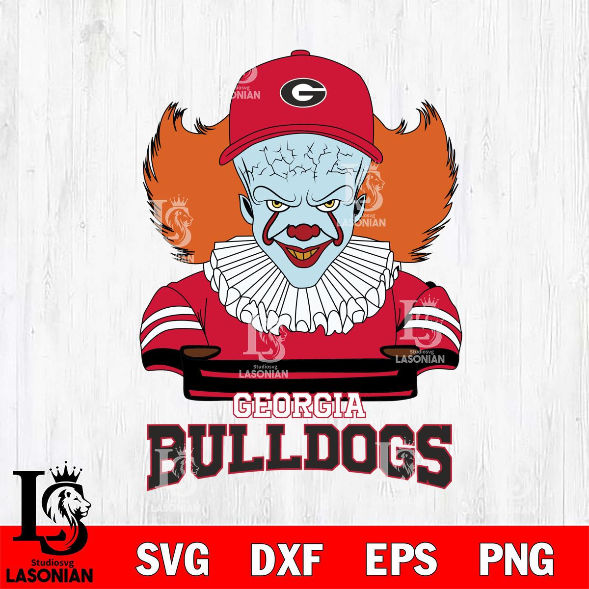 Georgia Bulldogs Pennywise Horror Sport 2 – lasoniansvg