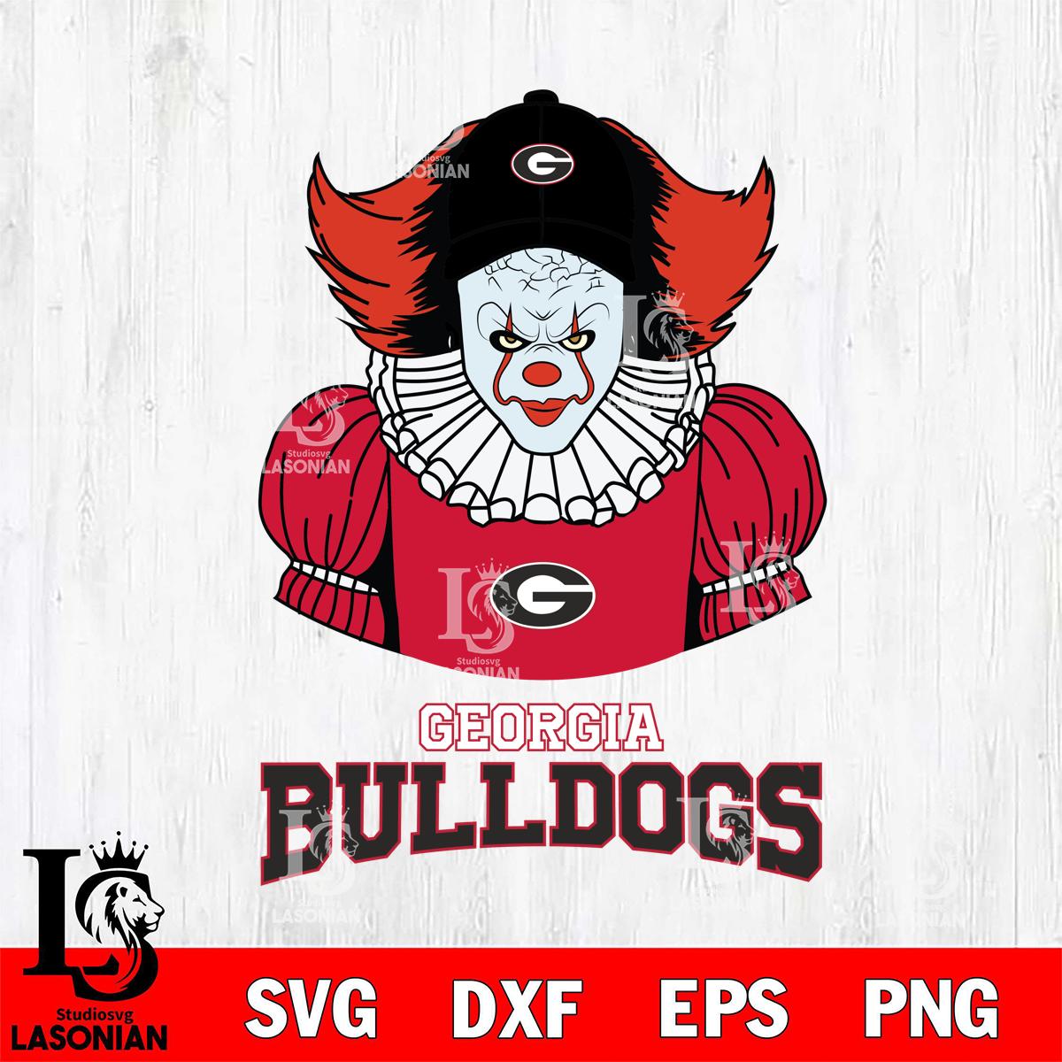 Georgia Bulldogs Pennywise Horror Sport 7 – lasoniansvg