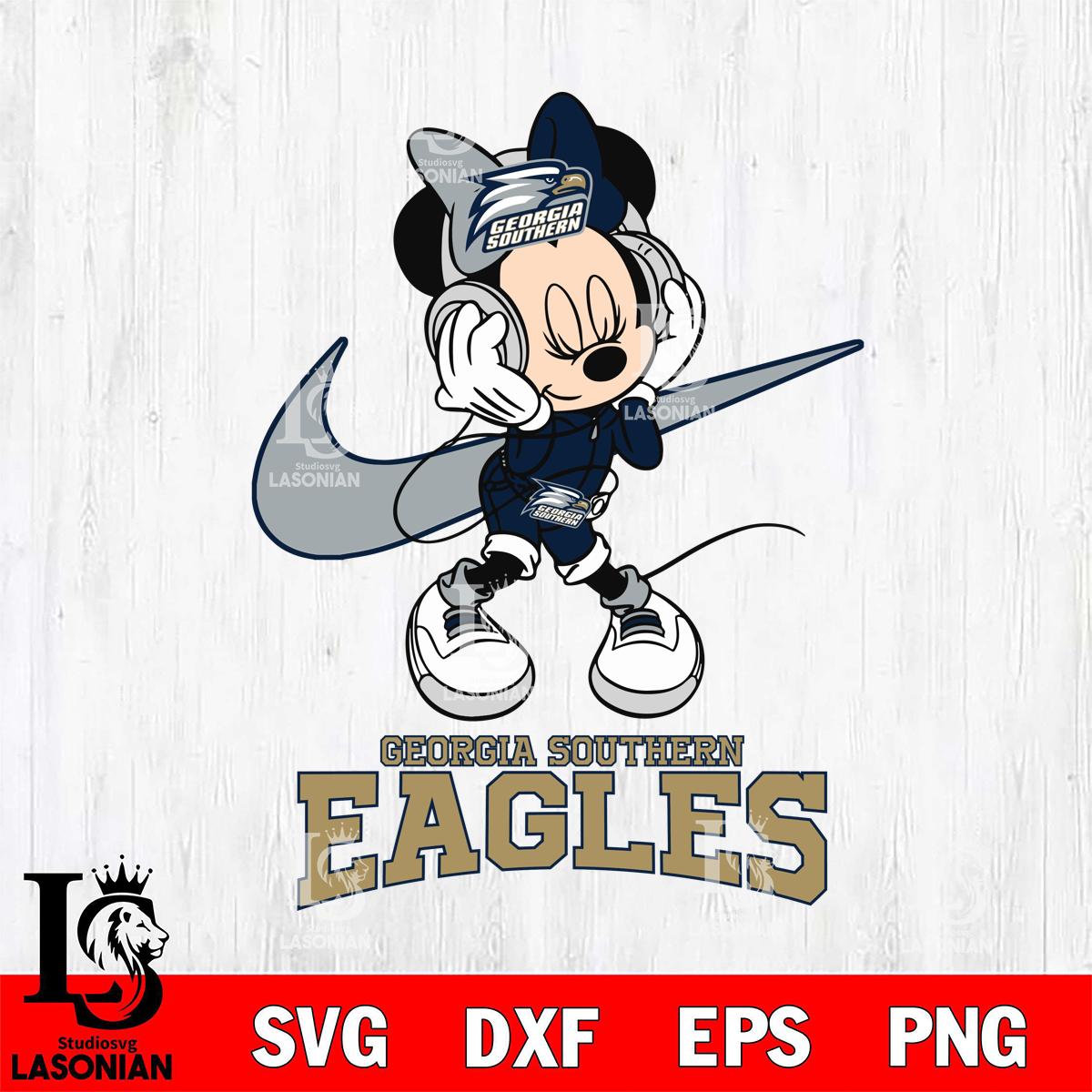 Georgia Southern Eagles Minnie Mouse Dancing NIKE – lasoniansvg