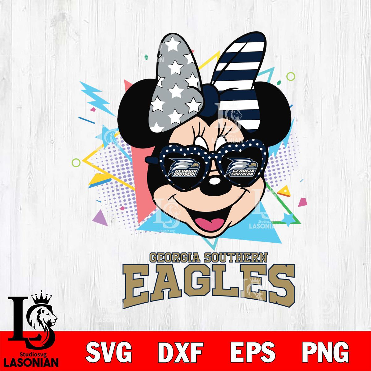 Georgia Southern Eagles Minnie Mouse Love Sport – lasoniansvg