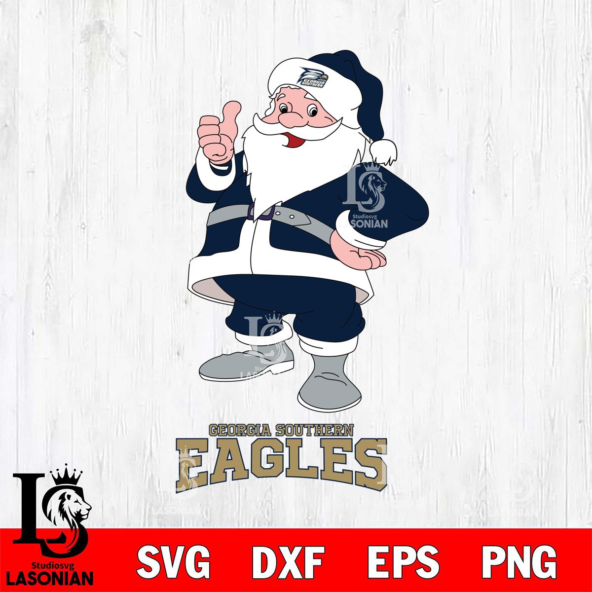 Georgia Southern Eagles Santa claus – lasoniansvg