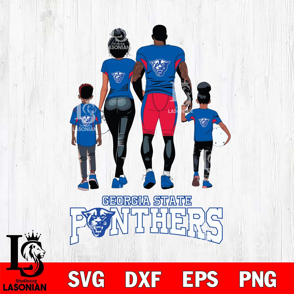Georgia State Panthers Family Love Rugby – lasoniansvg