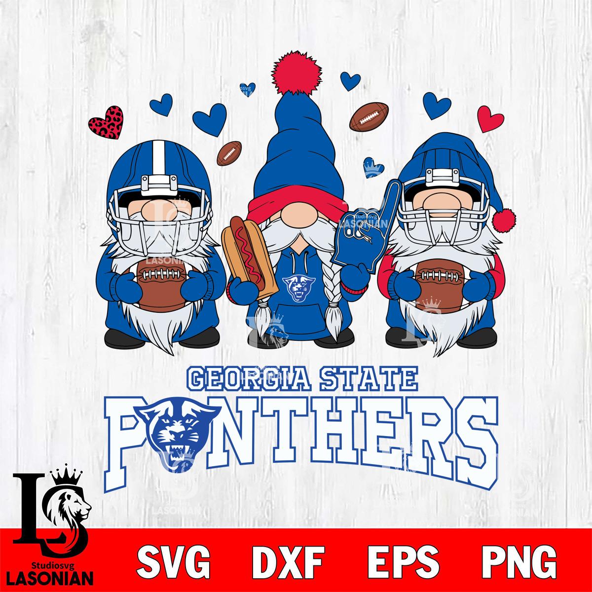 Georgia State Panthers Gnome Rugby – lasoniansvg