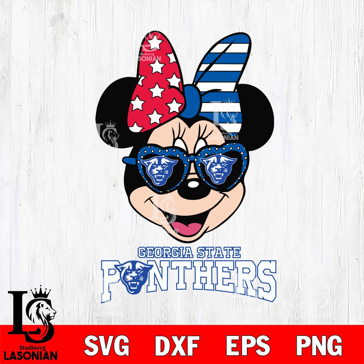Georgia State Panthers Minnie Mouse Love 2 – lasoniansvg