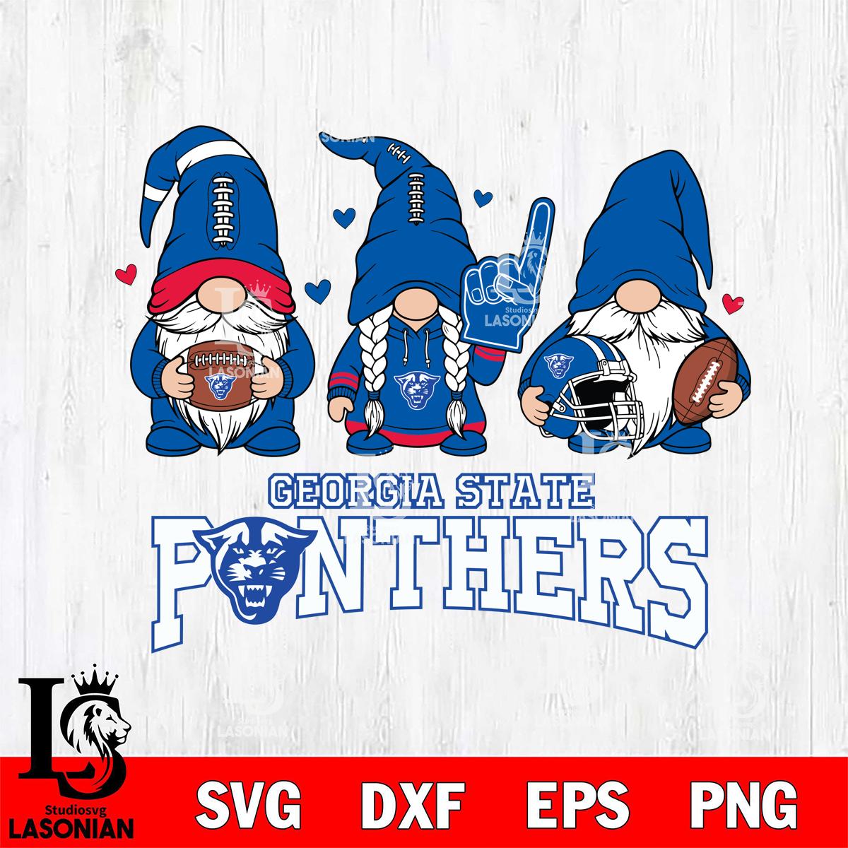 Georgia State Panthers Rugby Gnome – lasoniansvg